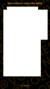 Video Safe Zones Overlay Template for Video in 2024 (Instagram, TikTok ...