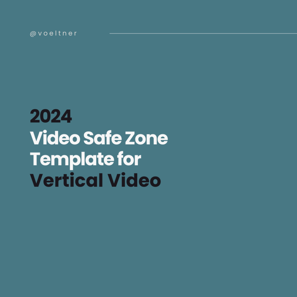 Video Safe Zones Overlay Template for Video in 2024 (Instagram, TikTok ...